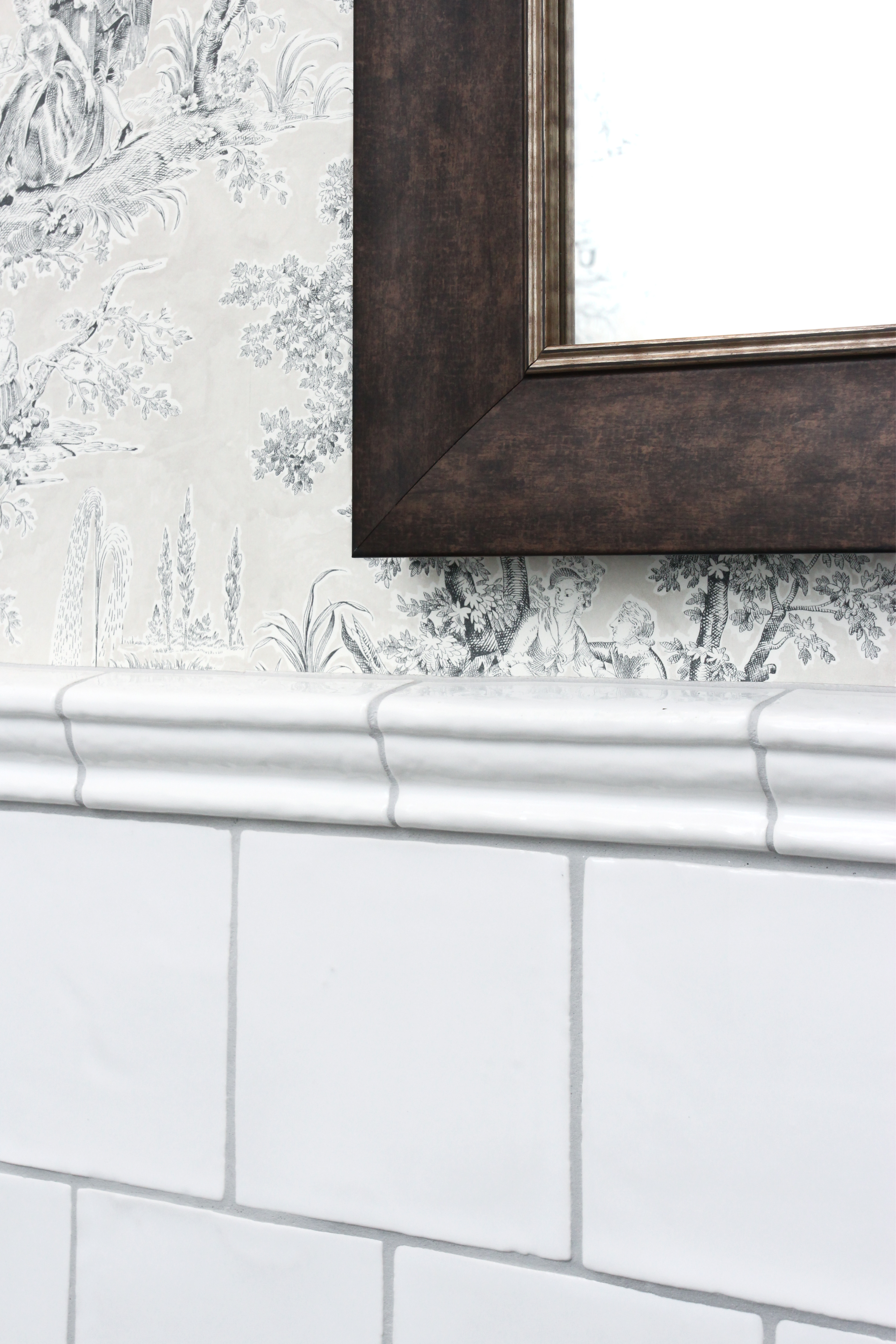 Old Tradition List capitello vit 5x13 - Kakel & Klinker